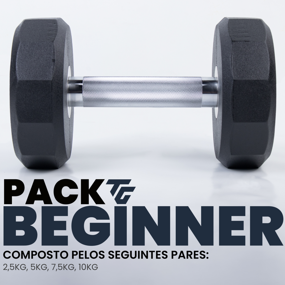 BEGINNER PRO12 DUMBBELL PACK (2,5kg-10kg) - FITN996 - Topgim - Desporto ...
