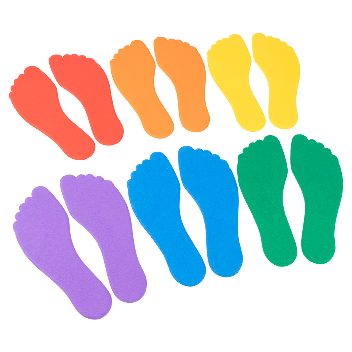 SET OF 6 PAIRS OF RUBBER FEET - PMOT304 - Topgim - Desporto & Fitness